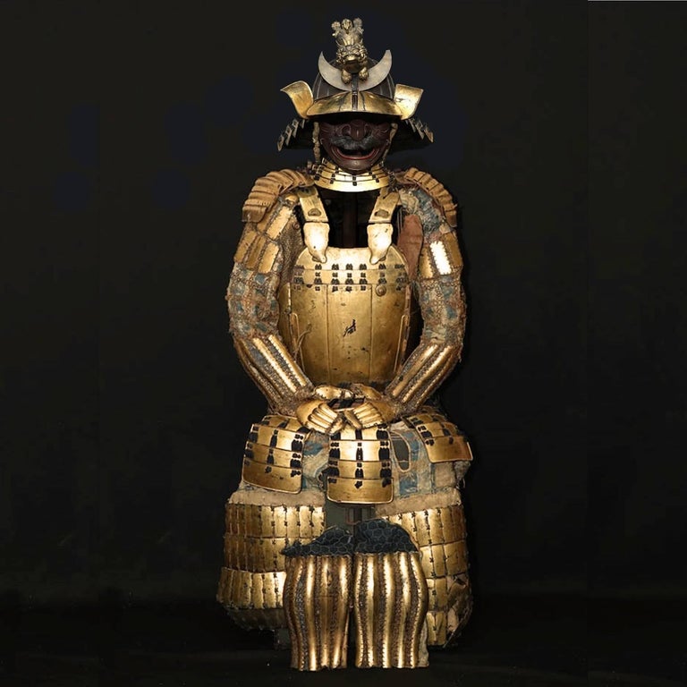 Katchu Shi - Gold Samurai Armor at 1stDibs