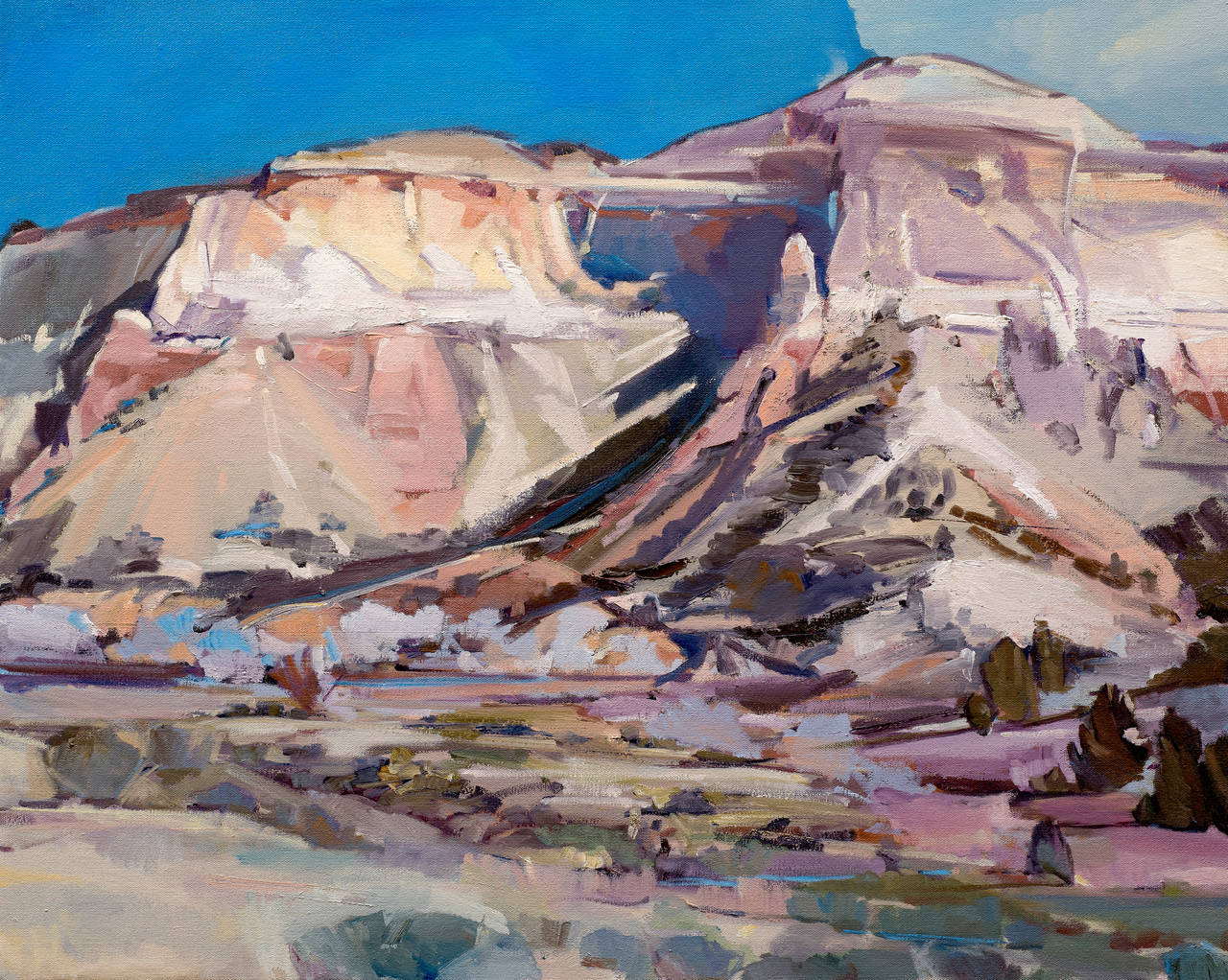 Kathryn Stedham - Midday Cliffs at Abiquiu at 1stDibs