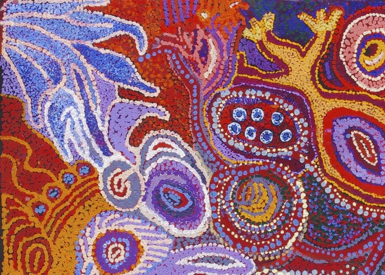 Yaritji Young - Contemporary abstract Australian Aboriginal Art ...