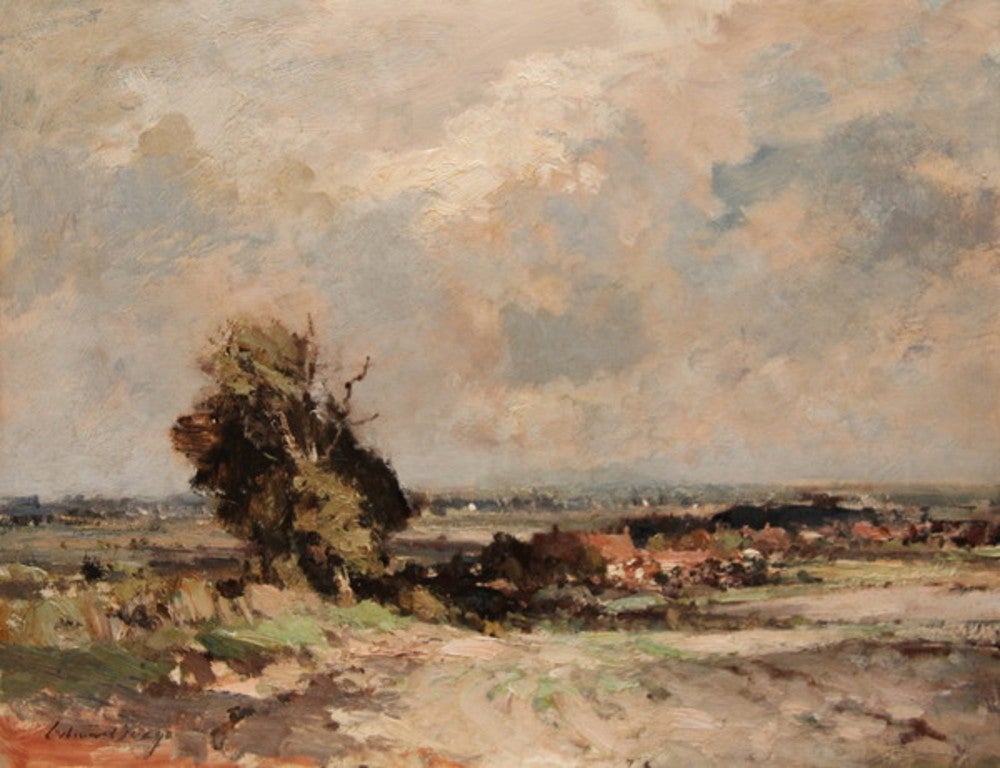 Edward Seago - Landscape Near Martham For Sale at 1stDibs