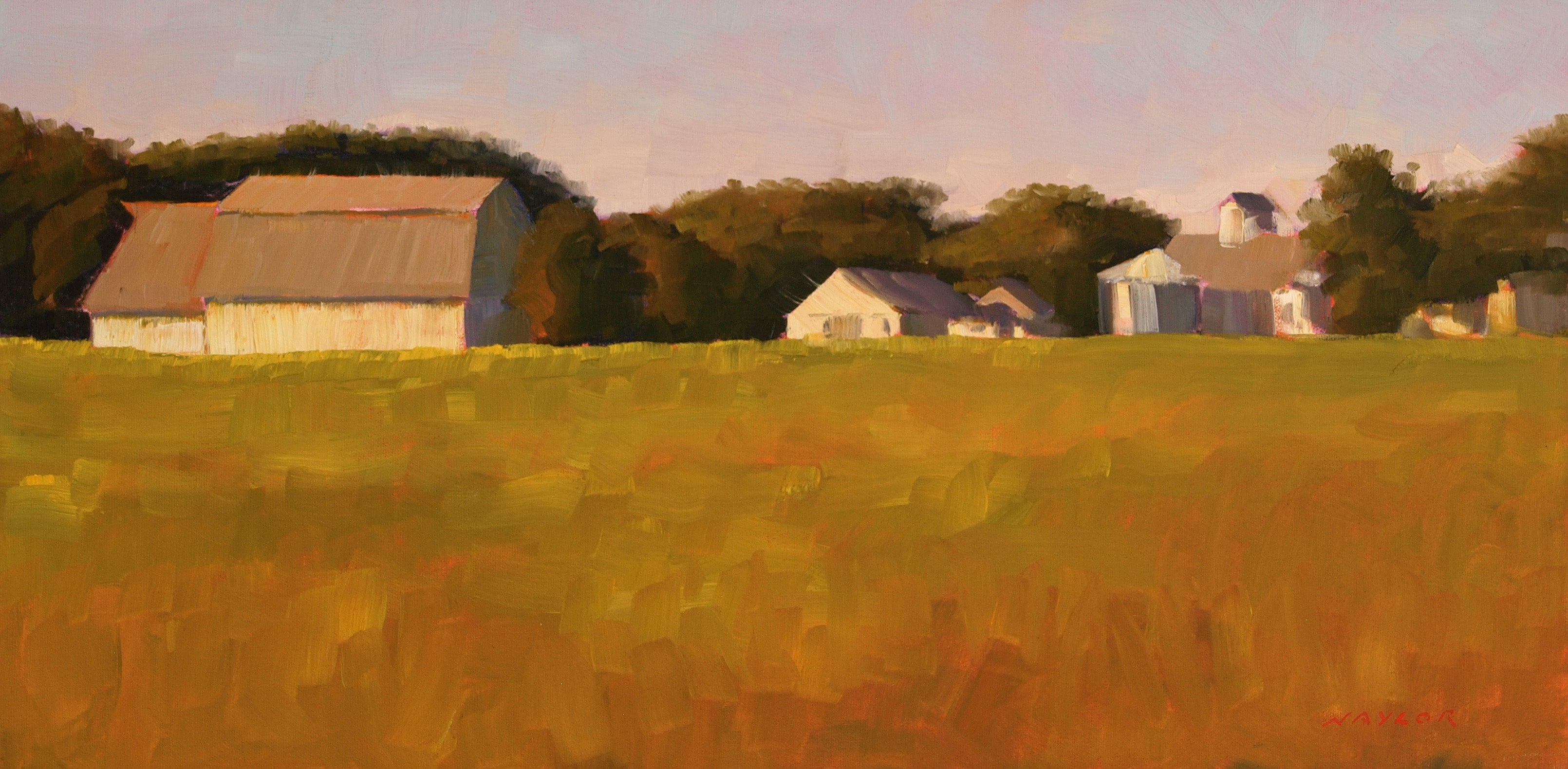 Rodgers Naylor - Lighthouse, Oil Painting For Sale at 1stDibs