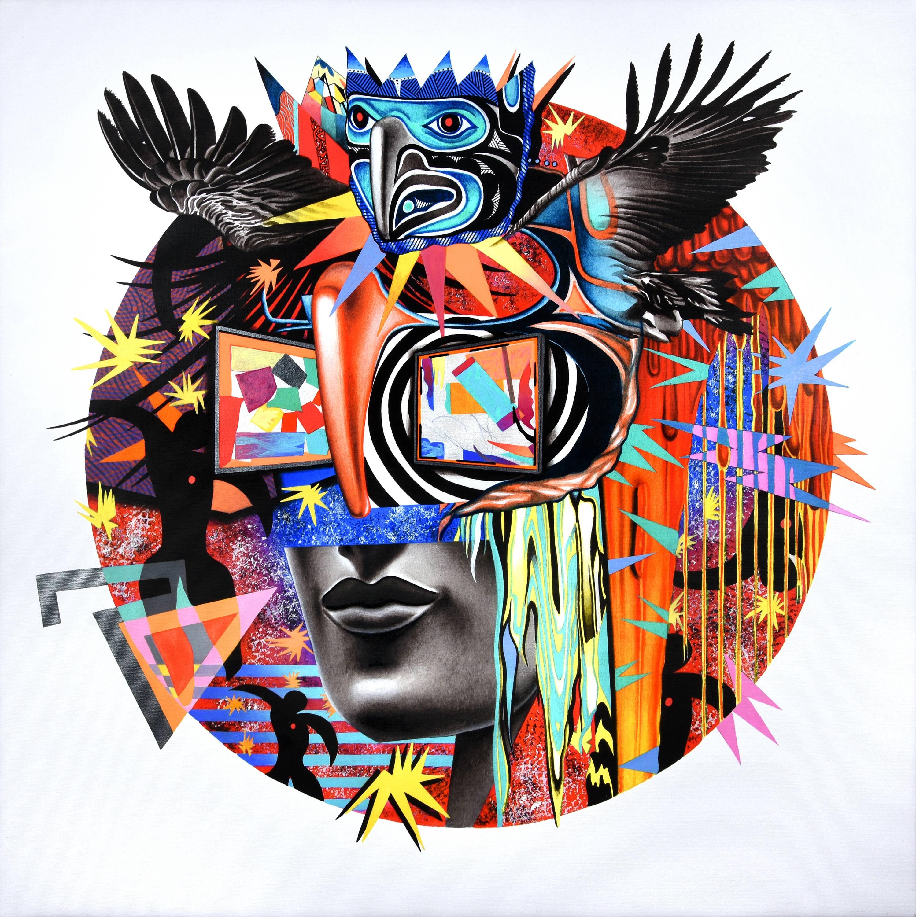 Peter Gerakaris - Icarus Mask Remix For Sale at 1stDibs