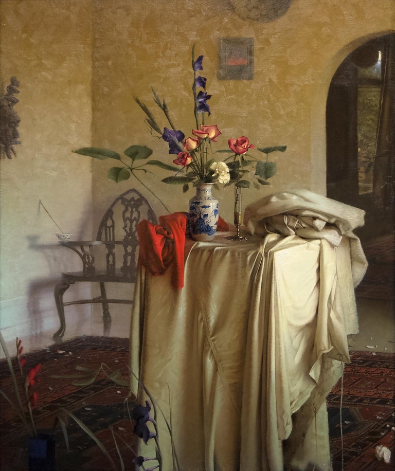 Daniel Sprick - Interior Still Life, Painting For Sale at 1stdibs