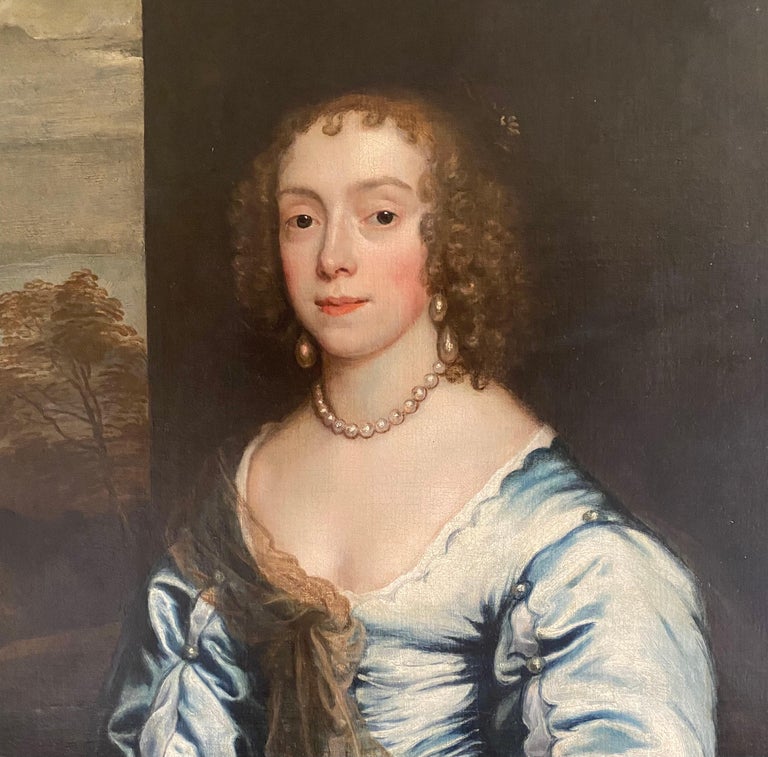 17th century portrait of Lady Anne Berney of Park Hall, Norfolk at 1stDibs