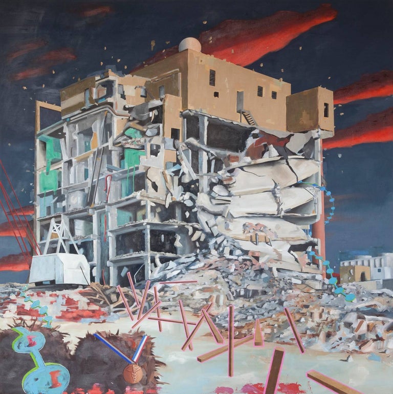 Andrew Brandmeyer - Zoo, Oil Painting on Canvas by Andrew Brandmeyer ...