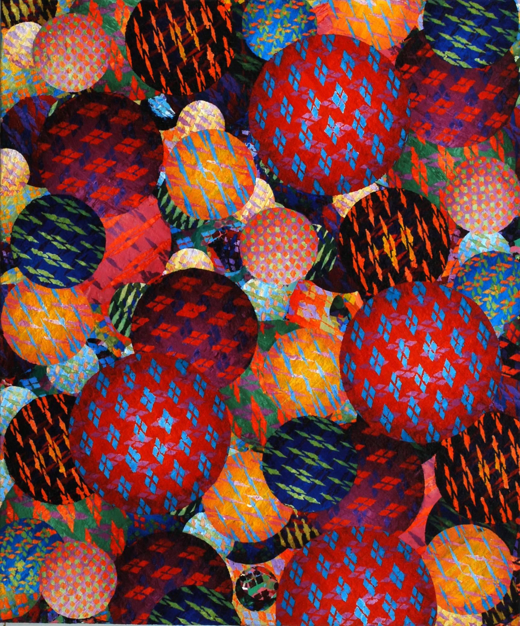 Aaron Karp - Earth Grazer by Aaron Karp, Complex Layered Acrylic ...