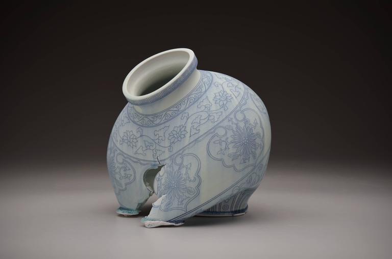 Steven Young Lee - Kuan Jar in Blue and White by Steven Young Lee ...