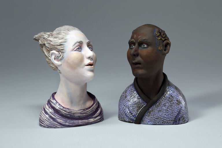 Beverly Mayeri - Conversations II: Grouping II , Ceramic Sculpture with ...