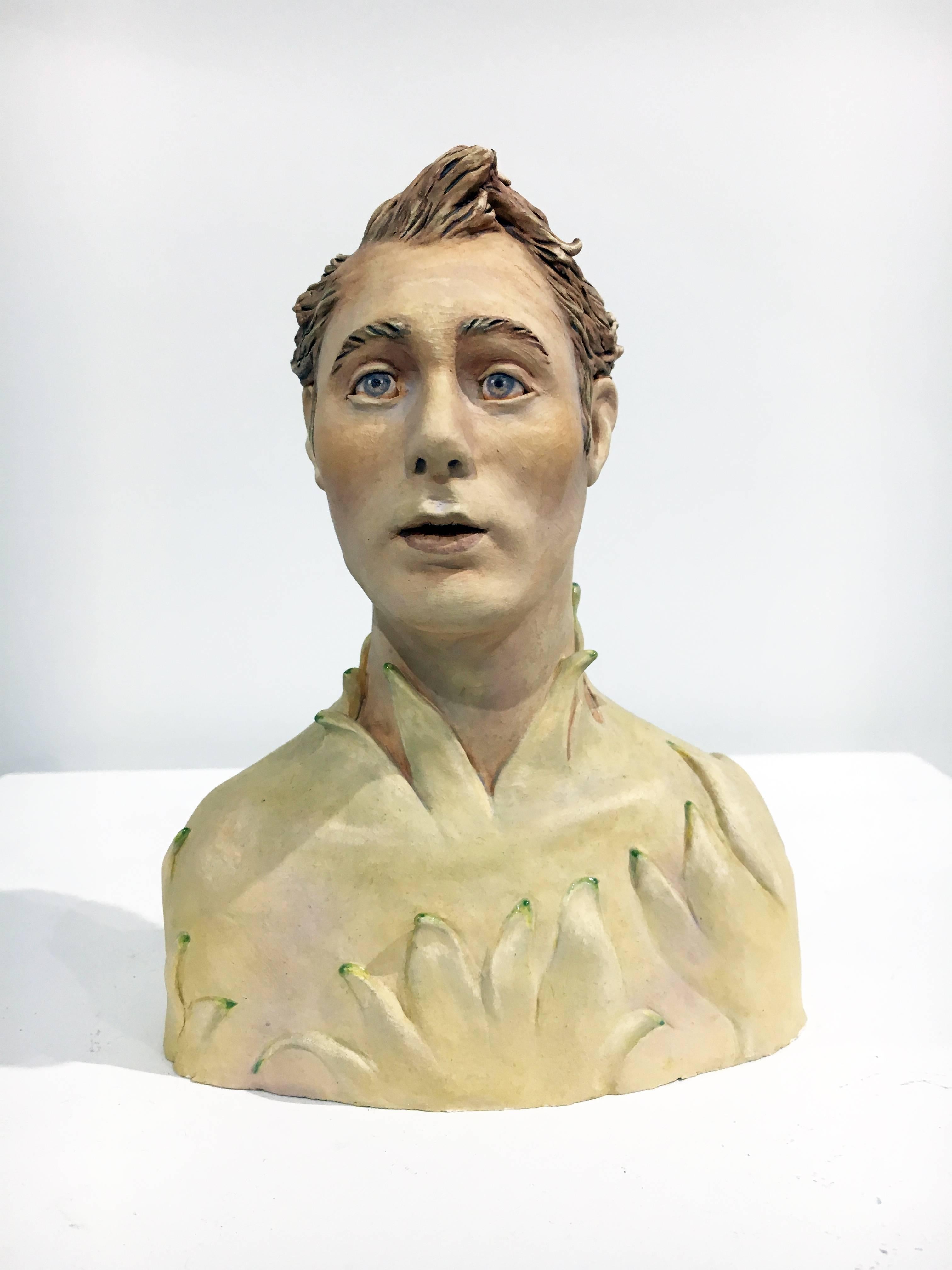 Beverly Mayeri - "Conversation: Grouping 3", Ceramic Figures Painted ...