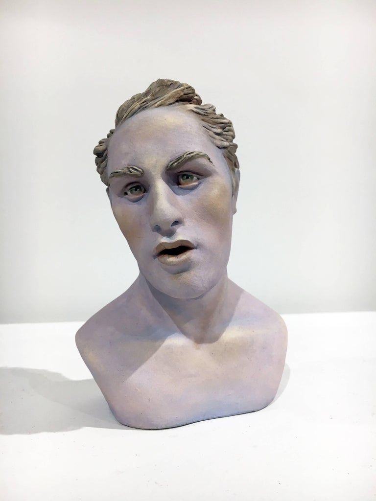 Beverly Mayeri - "Conversation: Grouping 4", Ceramic Figures Painted ...