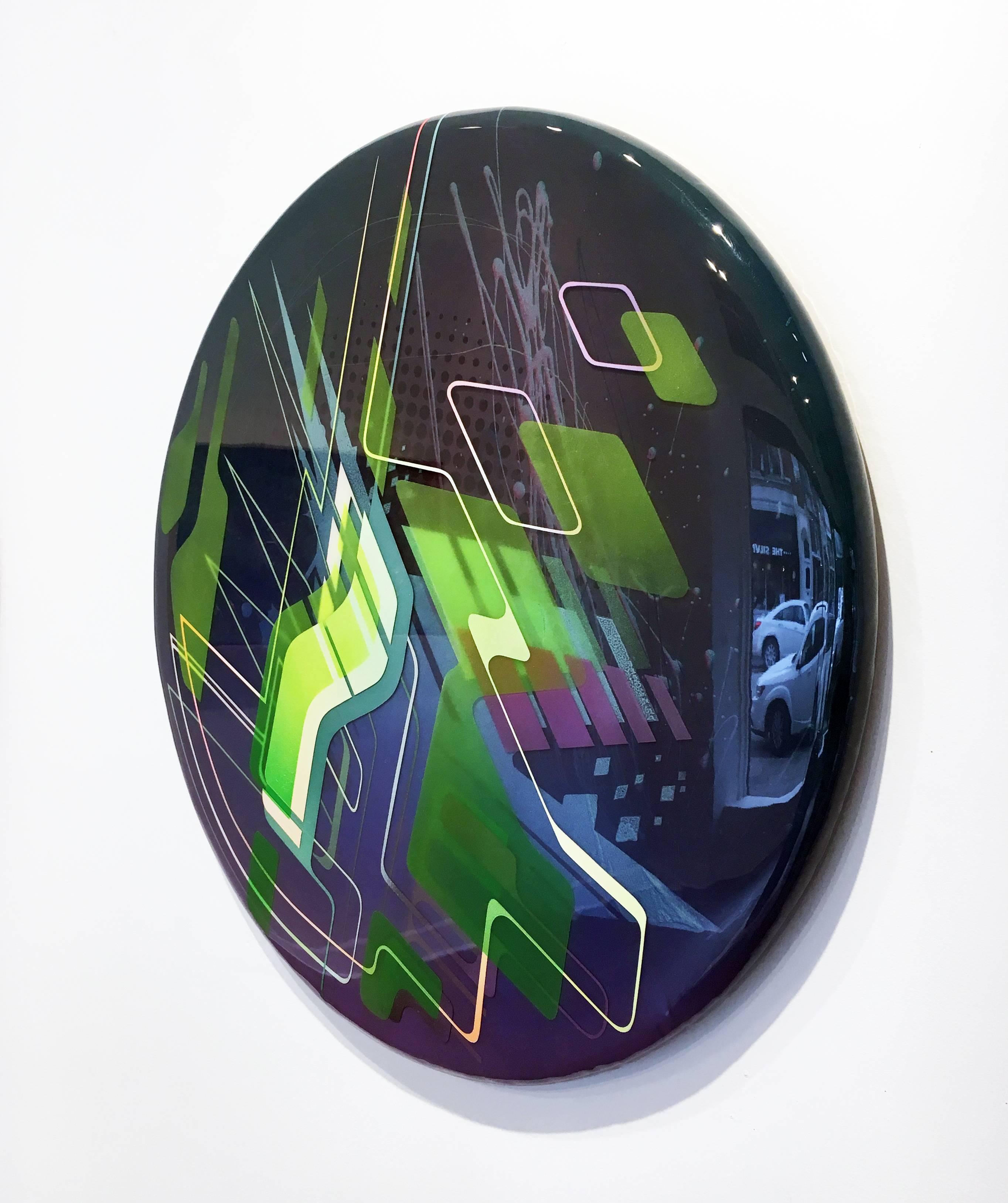 Francesco Lo Castro - "Point Counter Point", Layered Epoxy Resin and ...
