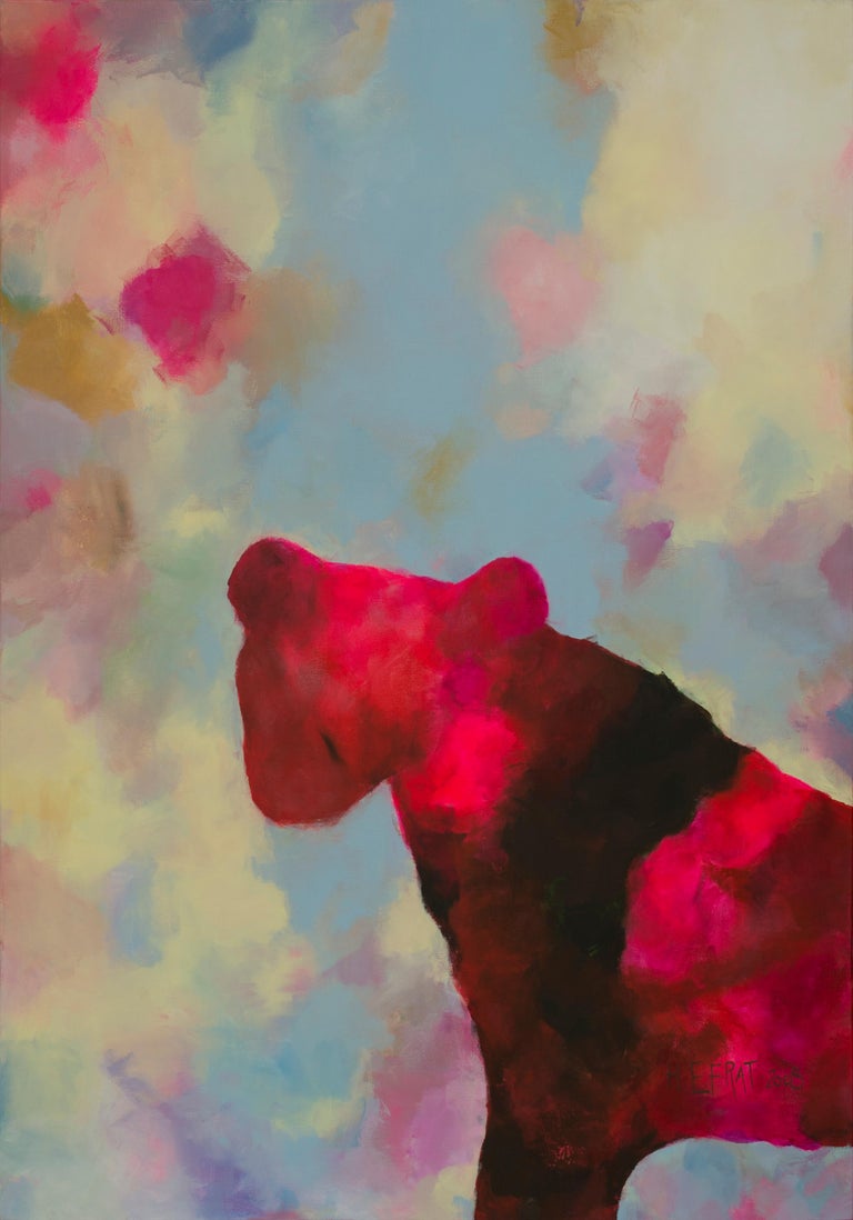 Heidi Efrati - Think, Painting For Sale at 1stdibs