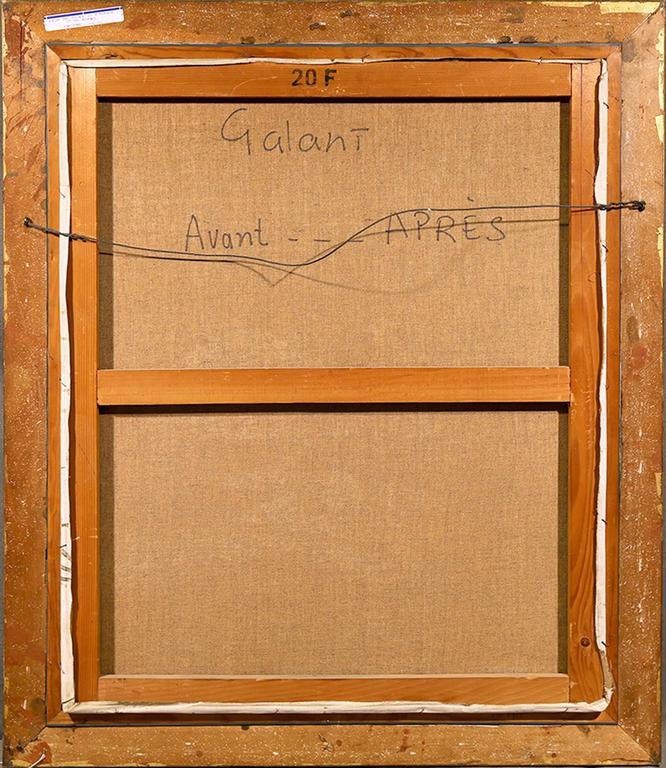 René Galant - Couple Strolling Through Paris at 1stDibs