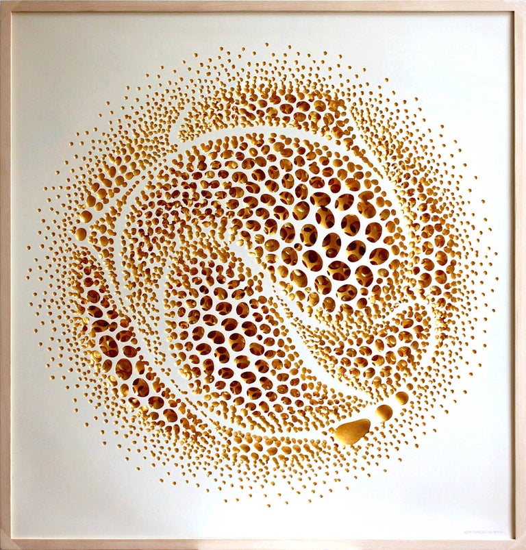 Kim Jae Il - "Vestige (Earth)" Intricate Sculptural Tridimensional ...