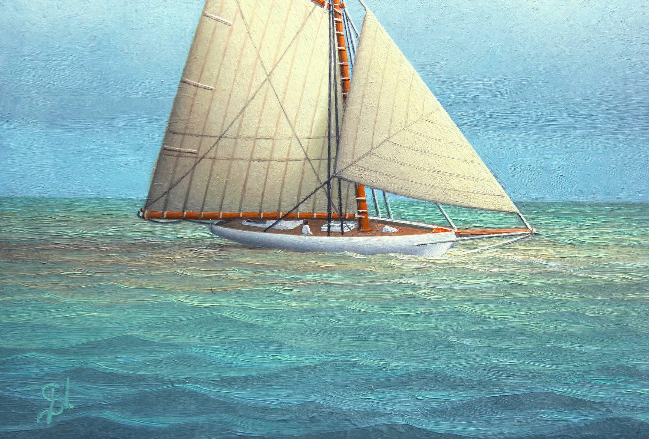 George Nemethy - Sailing at Dawn at 1stDibs