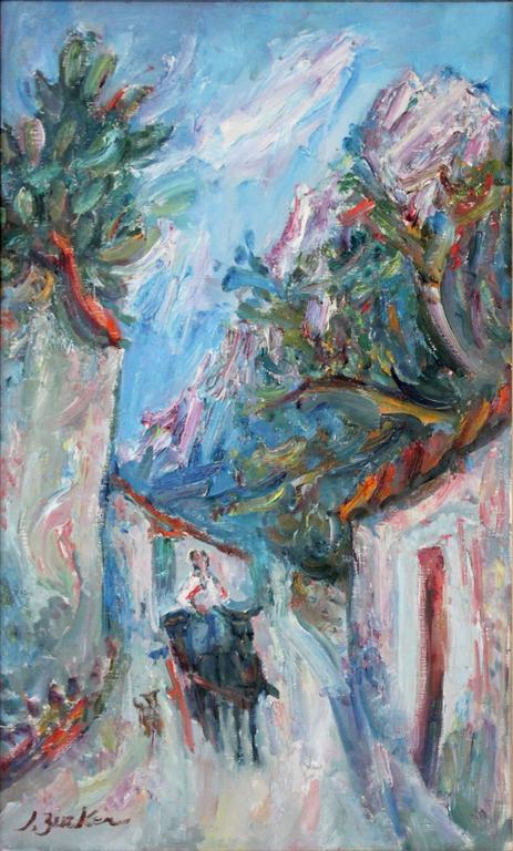 Jacques Zucker - Town Down by the Mountains at 1stdibs