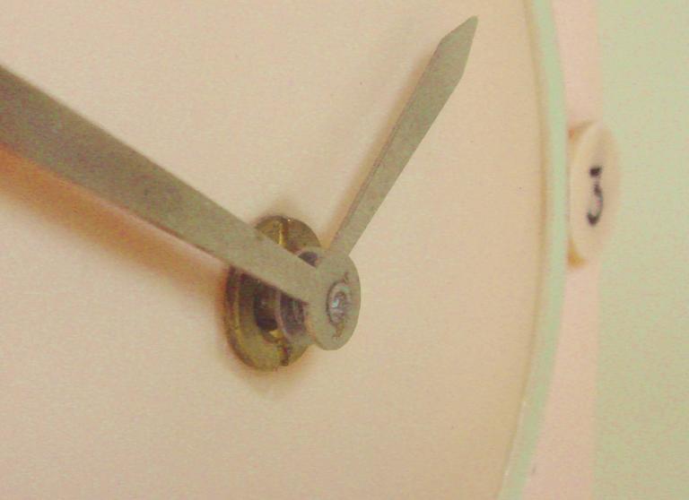 Eccentric Scottish Art Deco Asymmetrical Peach and Clear Lucite Glen ...