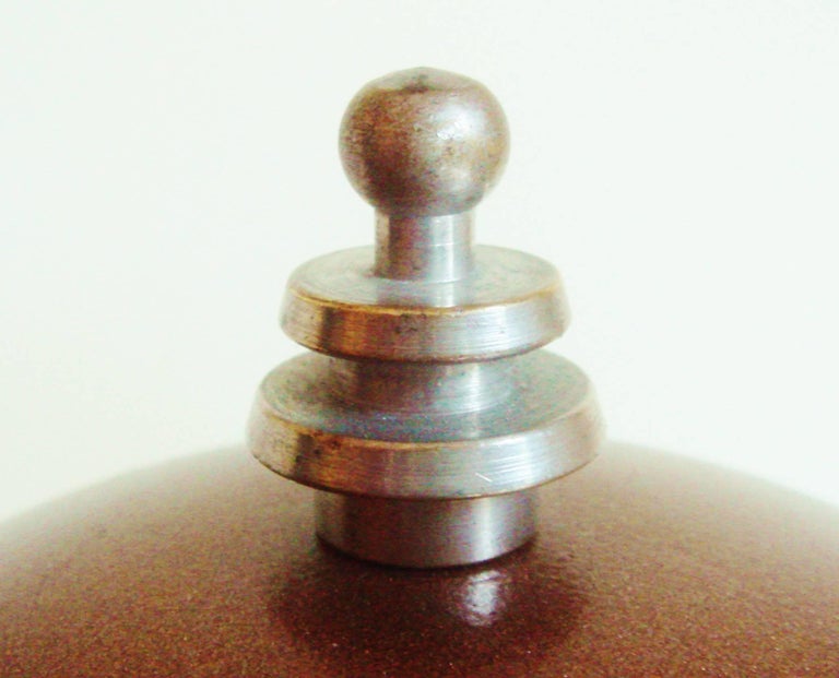 American Art Deco or Machine Age Chrome and Enamel Buck Rogers Accent ...