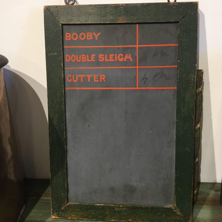 Folk Art Livery Stable Sign For Sale at 1stDibs