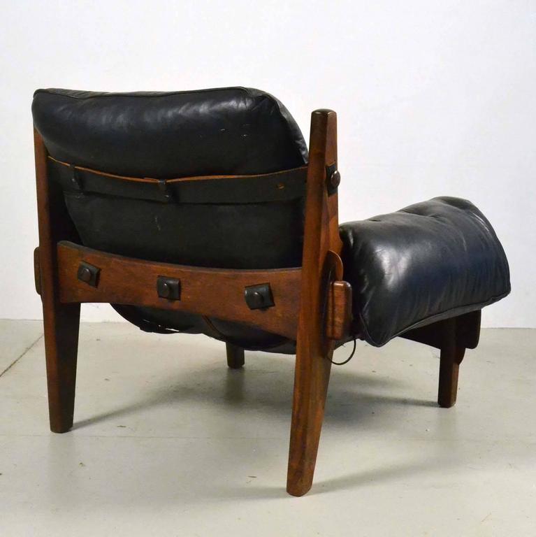 Early Mischievous / Mole Chair by Brazilian Sergio Rodrigues in Black ...