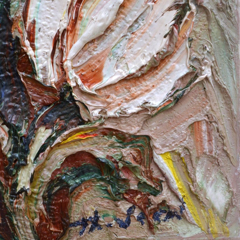 20th Century Dutch Brutalist Still Life Tulip Painting, Number Two at ...