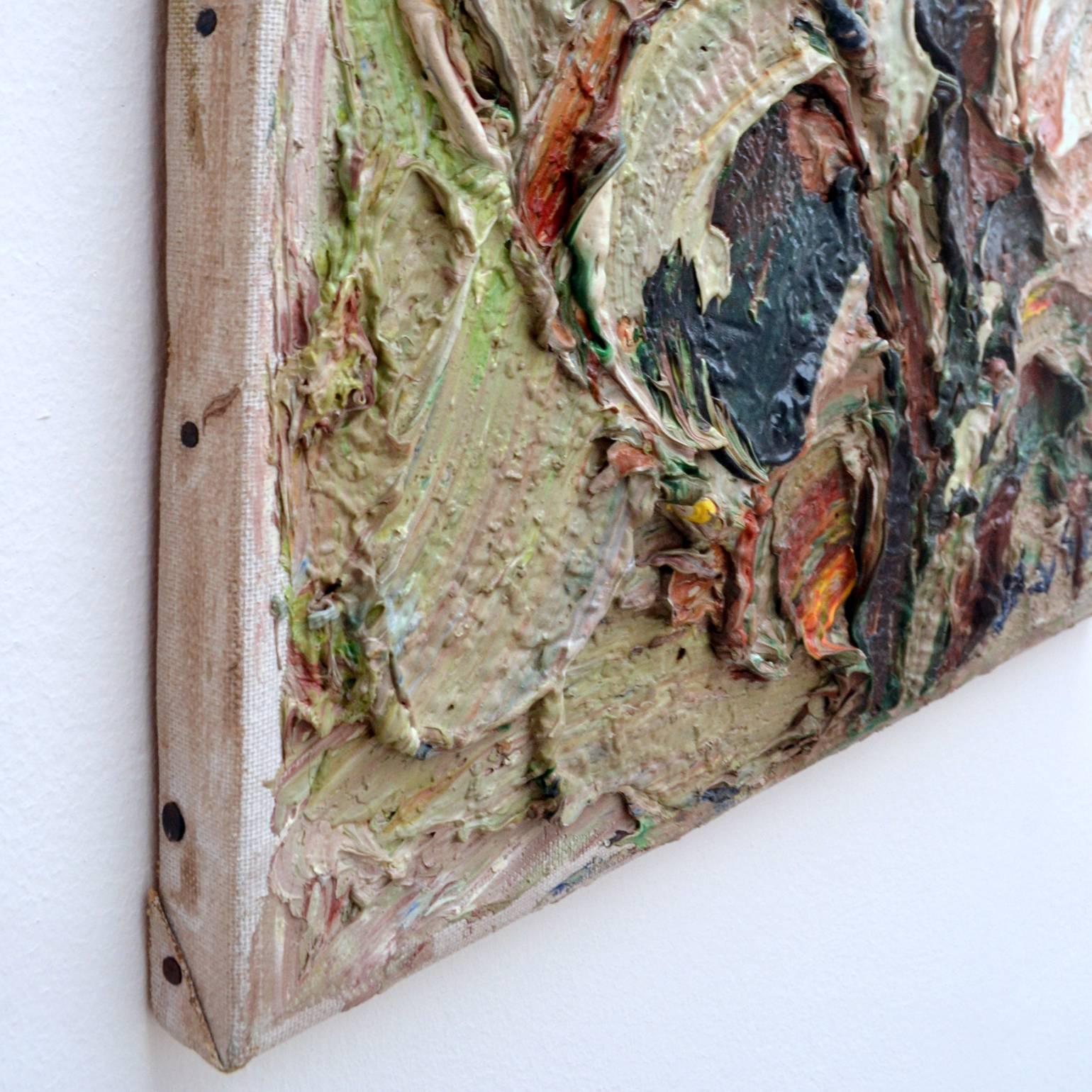 20th Century Dutch Brutalist Still Life Tulip Painting, Number Two at ...