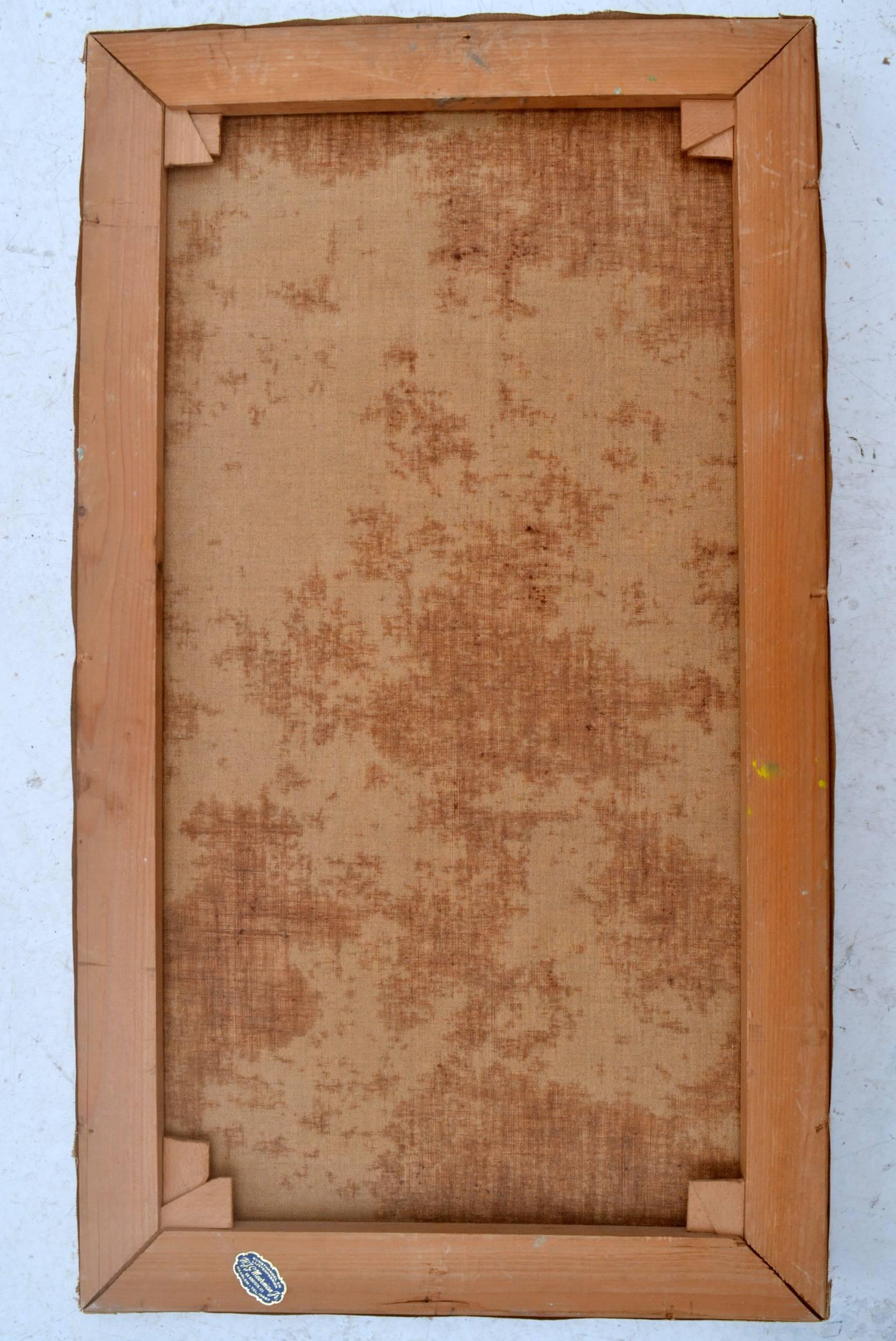 20th Century Dutch Brutalist Still Life Tulip Painting, Number Two at ...