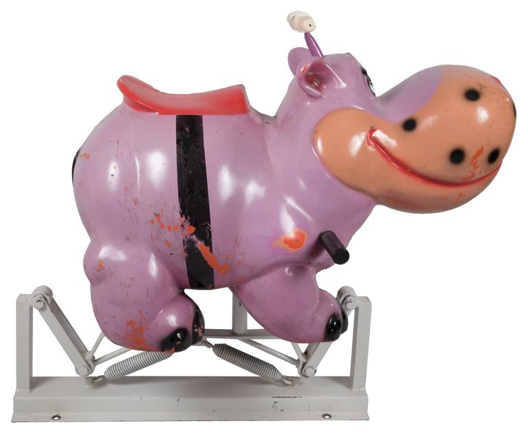 French Carousel Ride of Hippopotamus Form Seat at 1stDibs ...