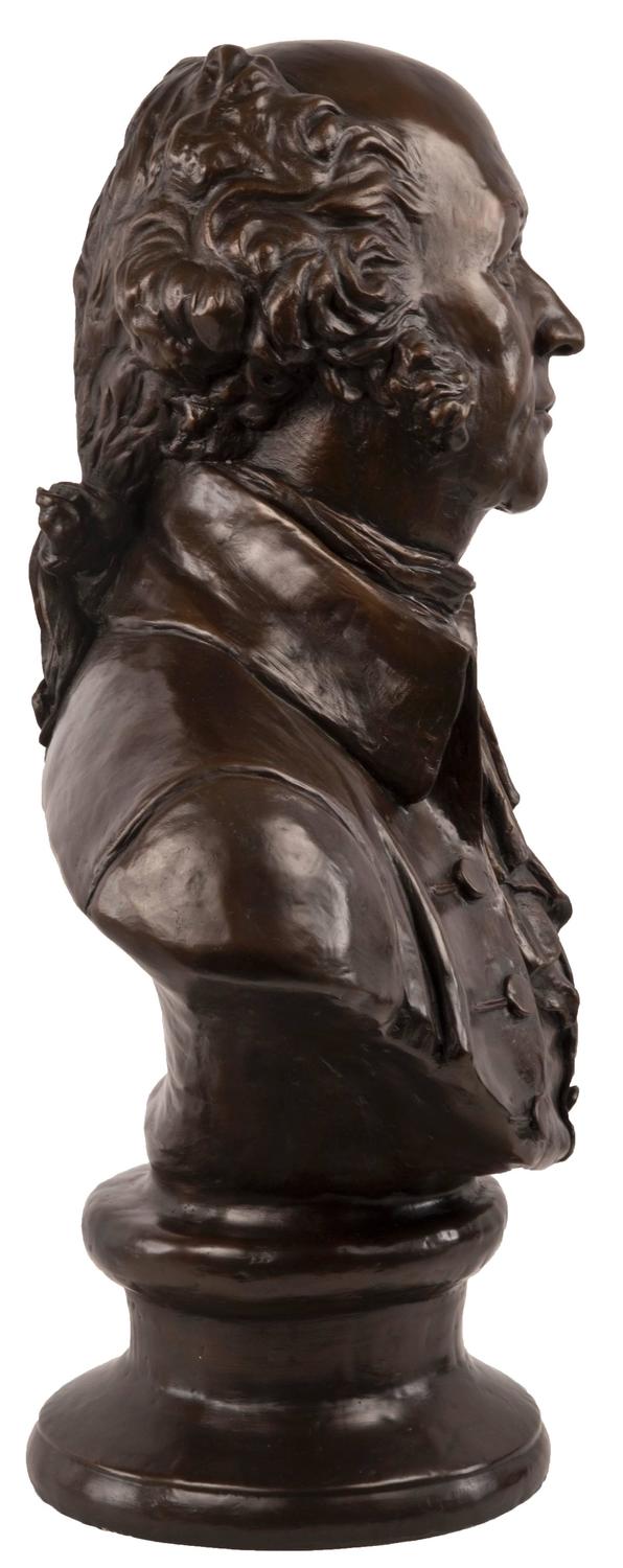 Bronze Bust of John Adams by Bill Sturgis For Sale at 1stdibs