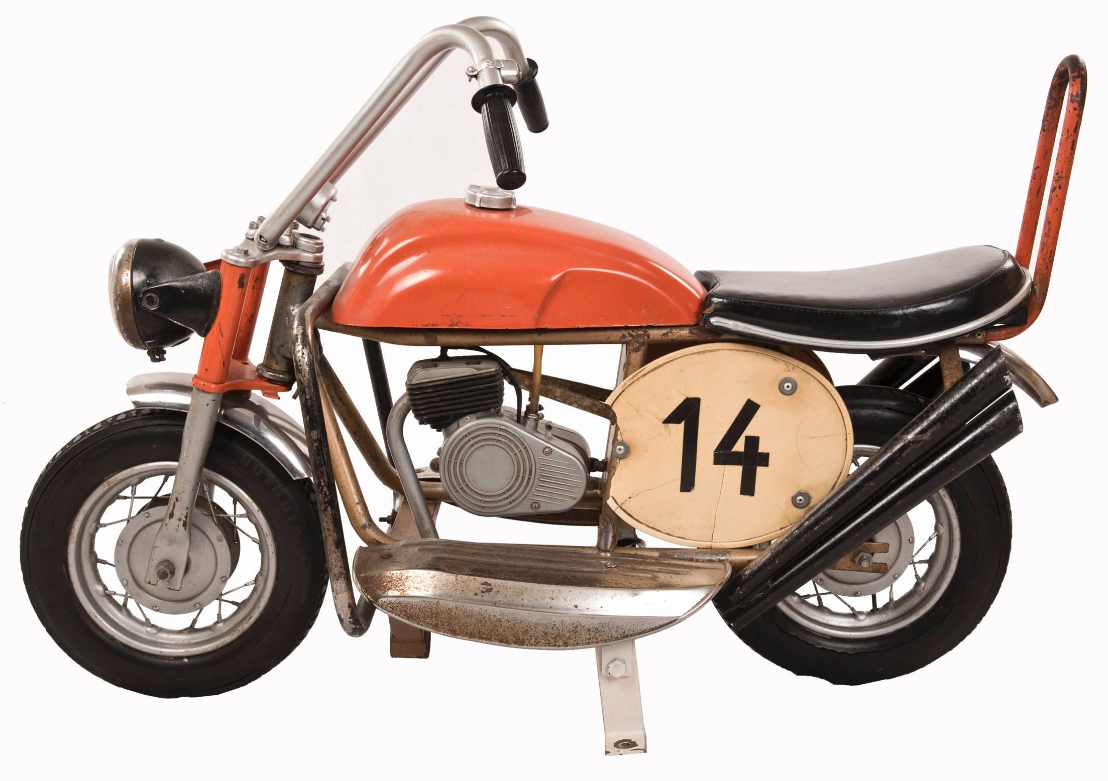Vintage French Carousel-Ride Motorcycle at 1stDibs | carousel ...