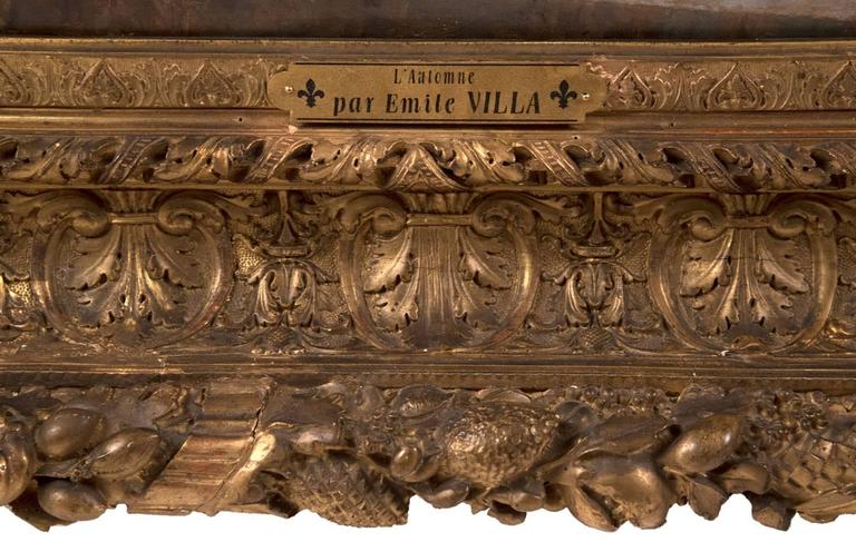 L'automne (c. 1885) by Emile Villa at 1stDibs