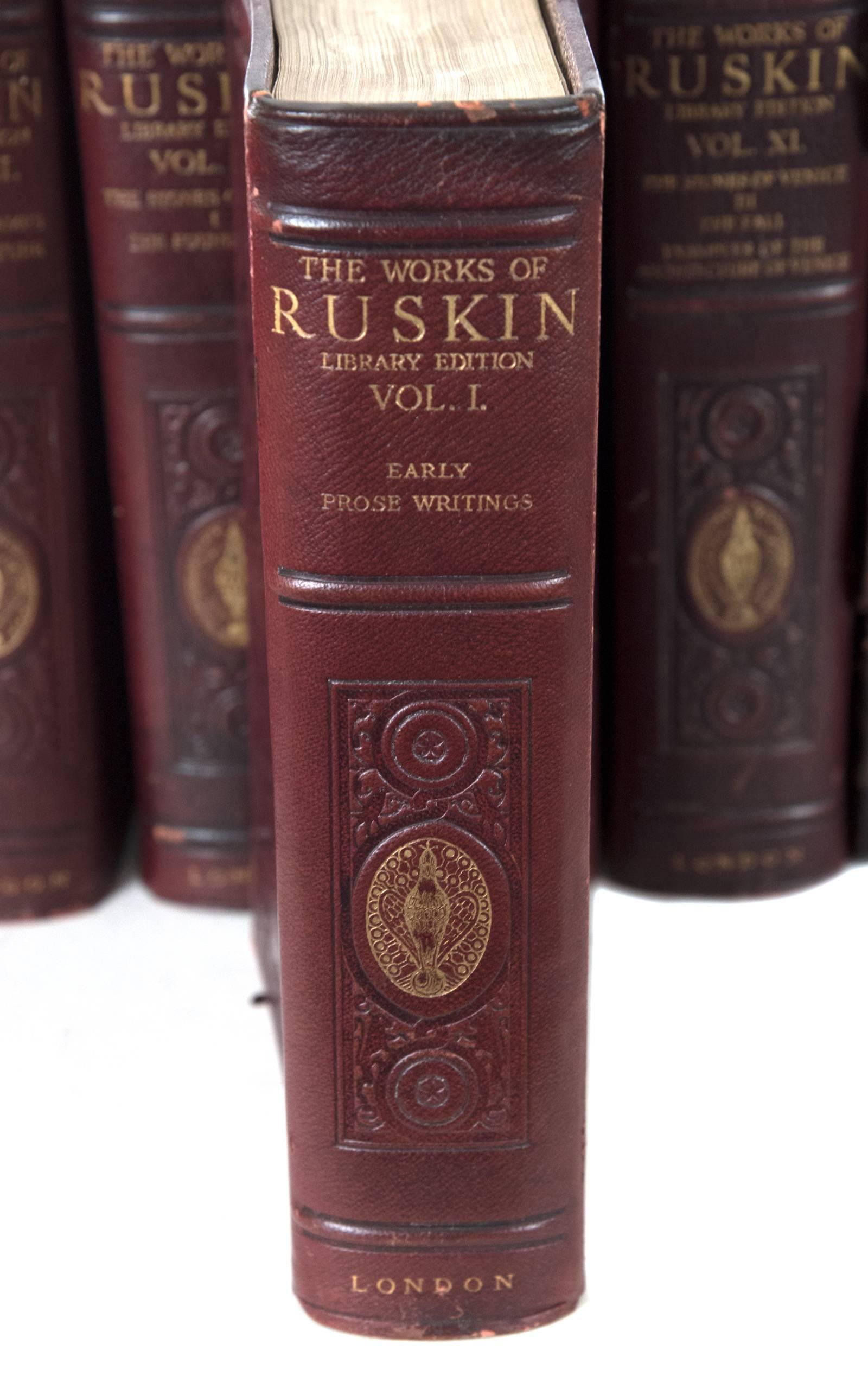 The Complete Works of John Ruskin, Volumes 1-39, Ed. Cook and ...