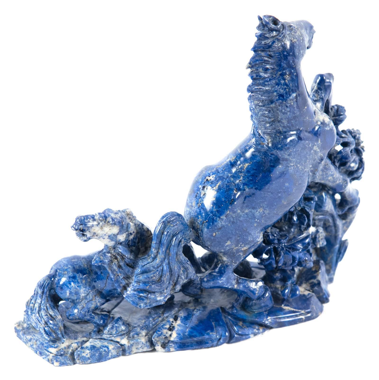 19th Century Blue Marble Horse Sculpture For Sale at 1stDibs | blue ...