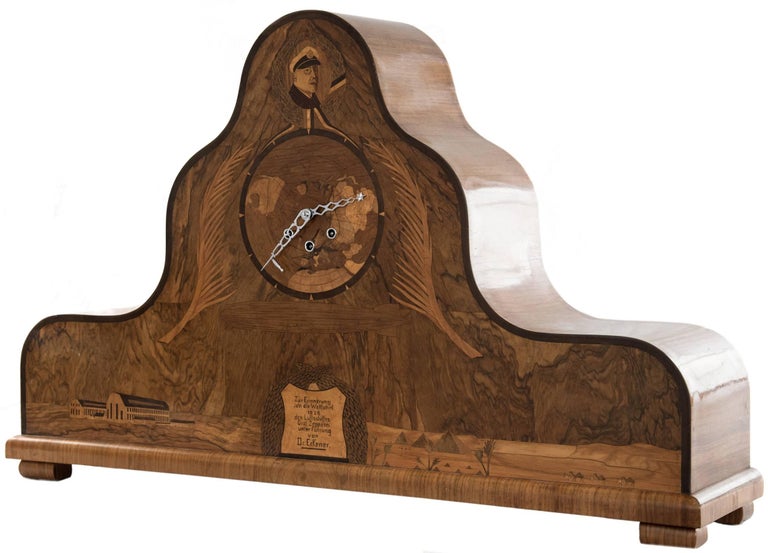 German Zeppelin Mantel Clock, circa 1929 For Sale at 1stDibs | german ...