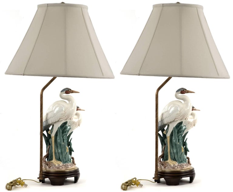 Frederick Cooper Crane Table Lamp at 1stDibs