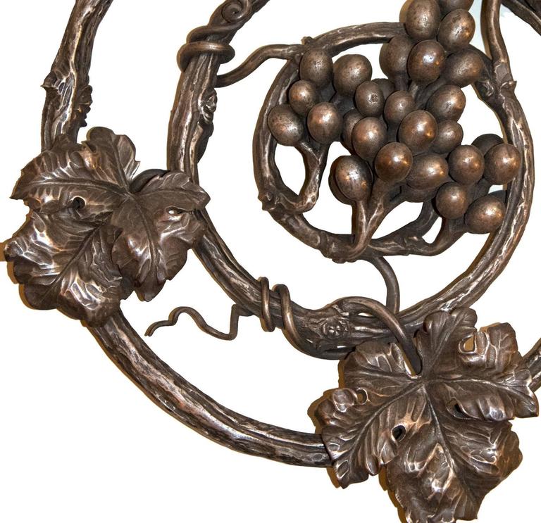 Large Wrought Iron Sculpture of a Mature Grapevine For Sale at 1stDibs ...