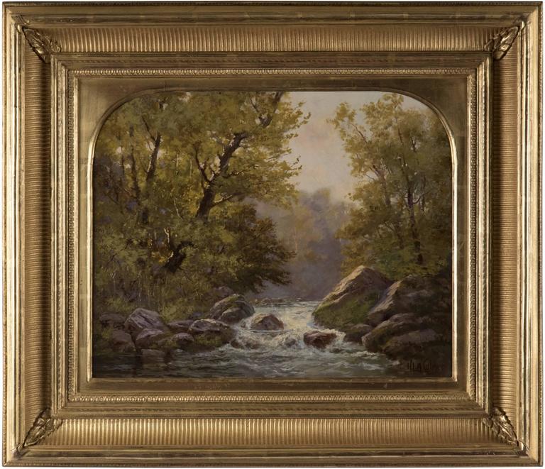 20th Century Painting Titled Trout Brook ‘Utah’ by Henry Culmer at 1stDibs