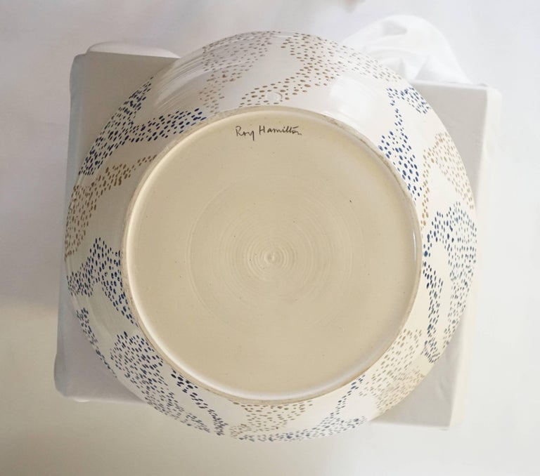 Roy Hamilton "Faux Marble" Bowl, circa 1980 at 1stDibs