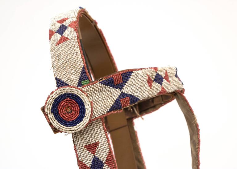 Native American Bridle/Head Stall, Sioux, 20th Century at 1stDibs