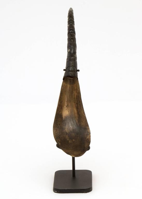 Antique Northwest Coast Native American Carved Horn Spoon, Haida, 19th ...
