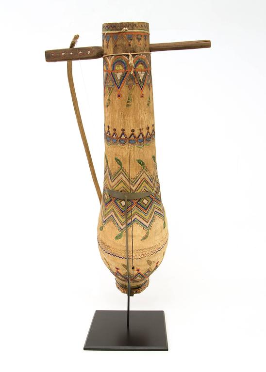 Antique Apache Fiddle by Amos Gustina, Early 20th Century at 1stDibs ...