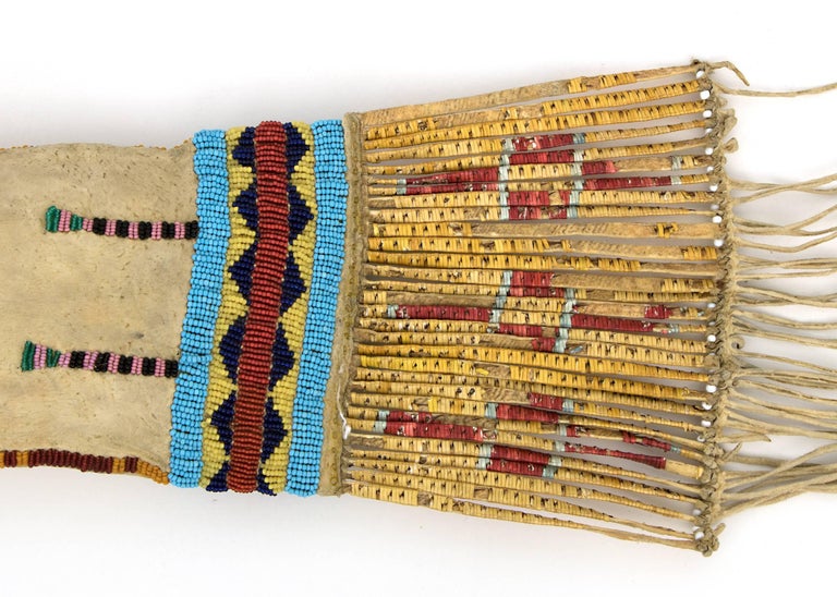 Native American Tobacco Bag, 19th Century, Plains For Sale at 1stDibs