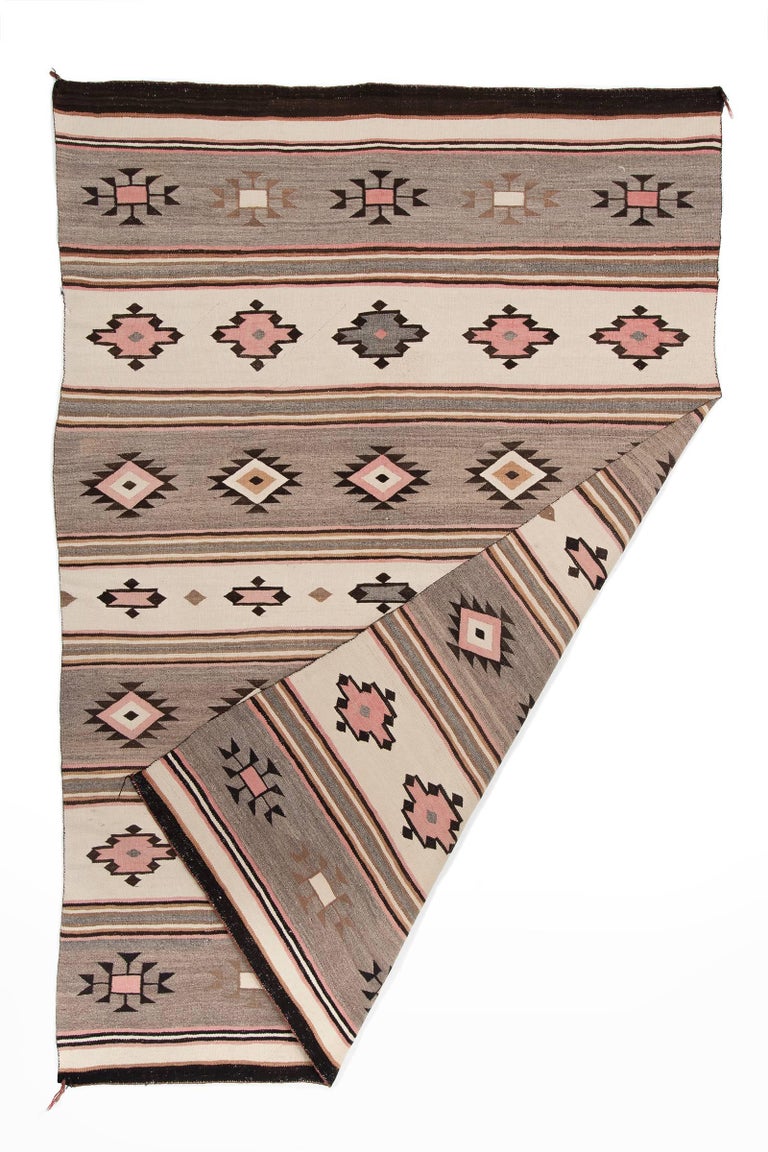 Vintage Navajo Trading Post Rug, Chinle Revival Pattern, circa 1935 at ...