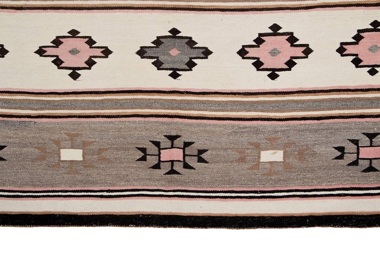 Vintage Navajo Trading Post Rug, Chinle Revival Pattern, circa 1935 at ...