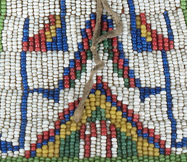 Antique Native American Beaded "Strike-A-Light" Bag, Sioux, 19th ...