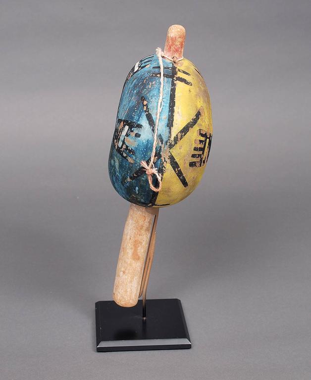 Southwestern Native American Gourd Rattle, Hopi, circa 1900 at 1stdibs