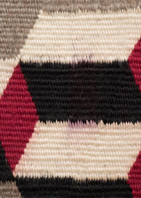 Vintage Navajo Optical/Tumbling Block Rug, circa 1950 at 1stDibs