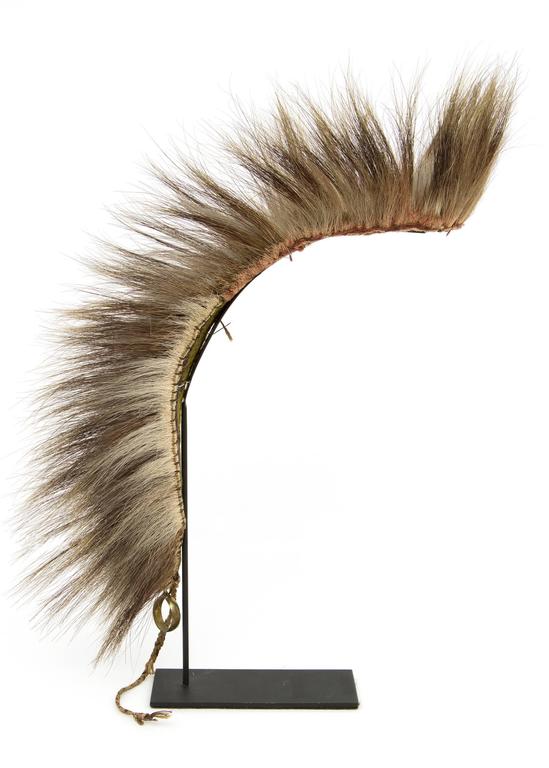 Collection of Three Native American 'Plains Indian' Roach Headdresses ...