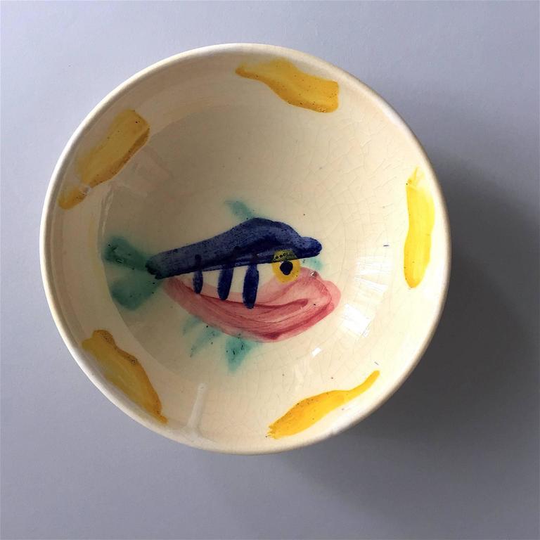 Pablo Picasso Madoura Fish Dish Bowl, 1947 at 1stDibs