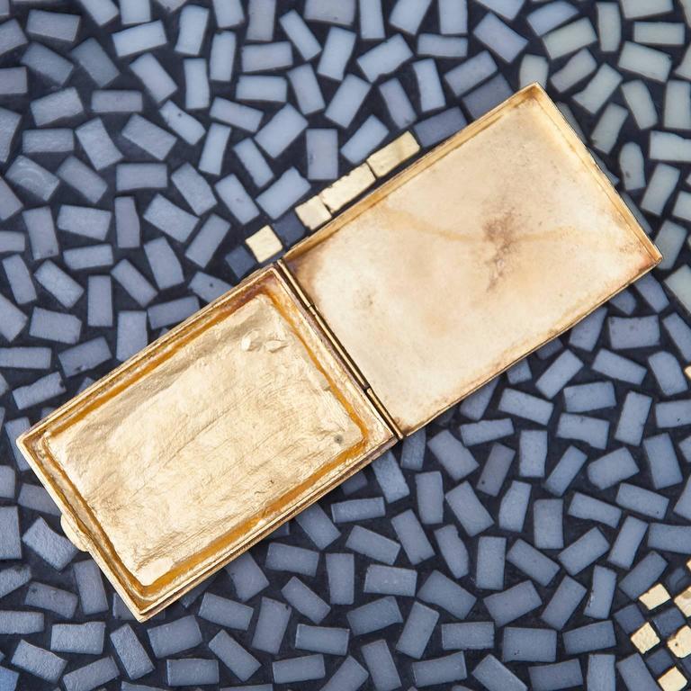 Line Vautrin Gilt Bronze Box Signed at 1stDibs